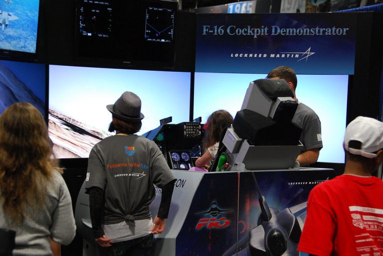 Lockheed Martin Showcasing F-16 Fighting Falcon During 2019 South ...