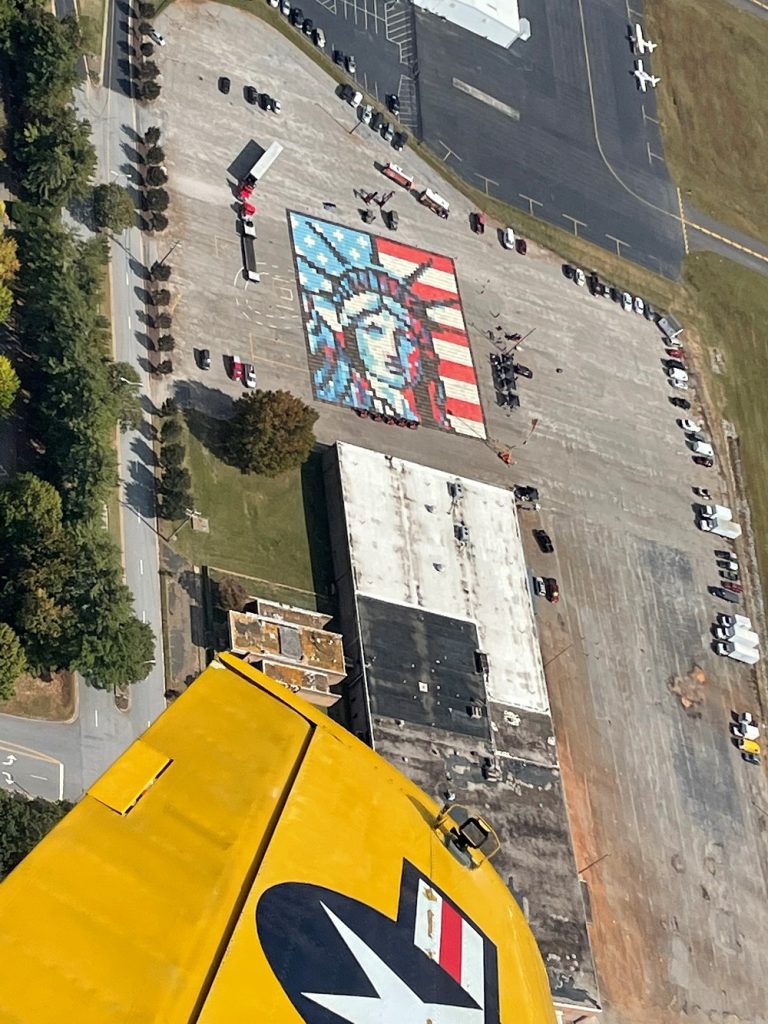 Carolina Handling Creates World's Largest Pallet Painting ...